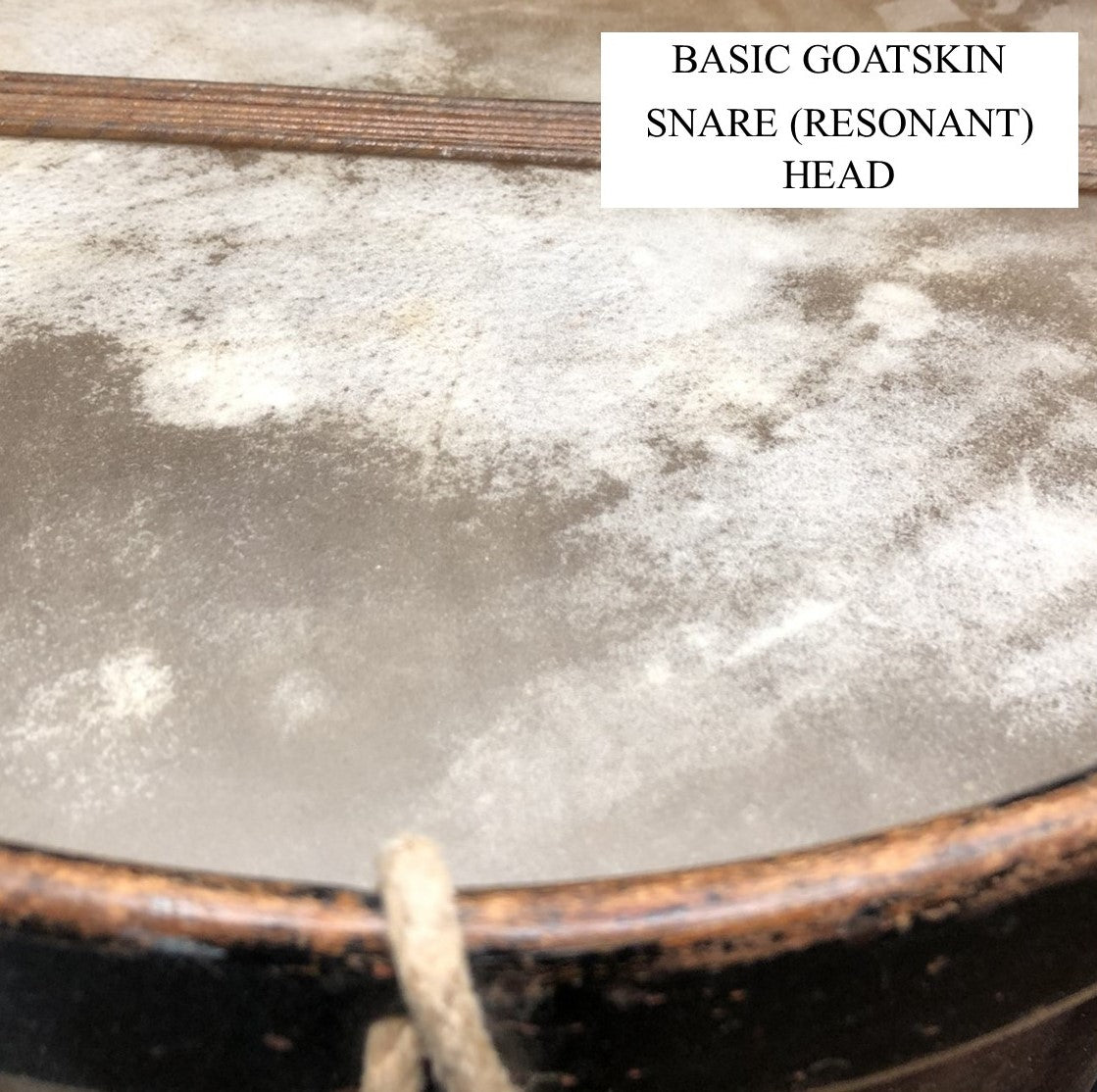 Calfskin and Goatskin Snare (Resonant) Heads for 14" through 17" diame ...